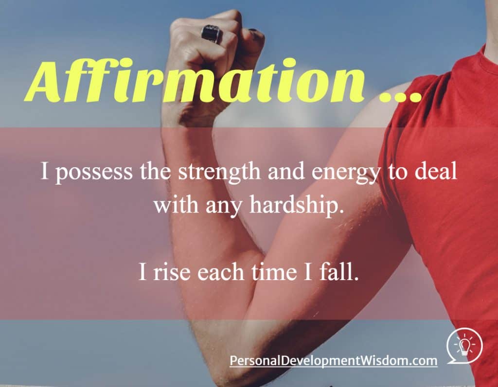 Affirmation: I Stay Strong - Personal Development Wisdom