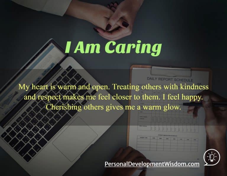 I Am Caring - Personal Development Wisdom
